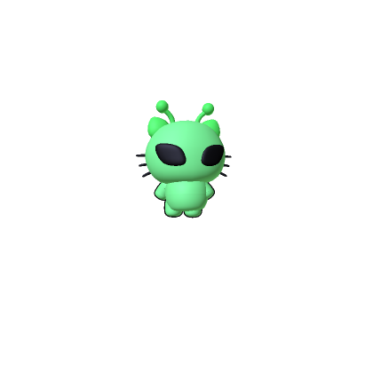 Mini Alien Cat