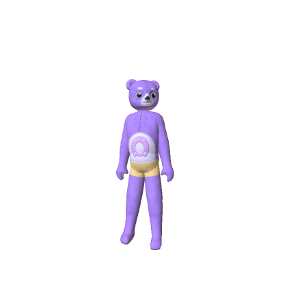 Kawaii Purple Bear