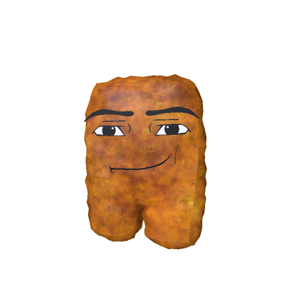 Man Face Chicken Nugget