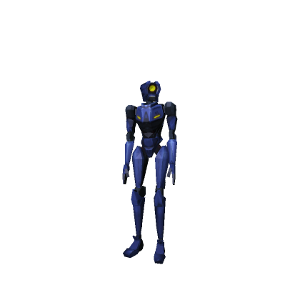 Blue Robot
