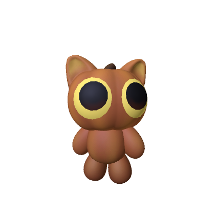 Mini Pumpkin Halloween Cat