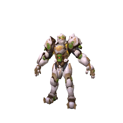 Traje mecánico Reinhardt súper pequeño