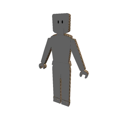 cardboard body of wrong scale - Roblox
