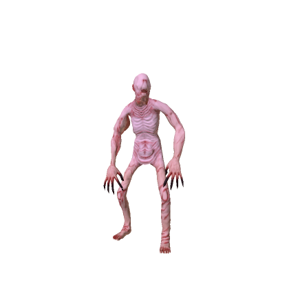Scary Pale Man