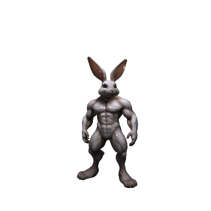 Muscle Sigma Bunny Rabbit