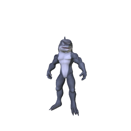 Buff Shark Man