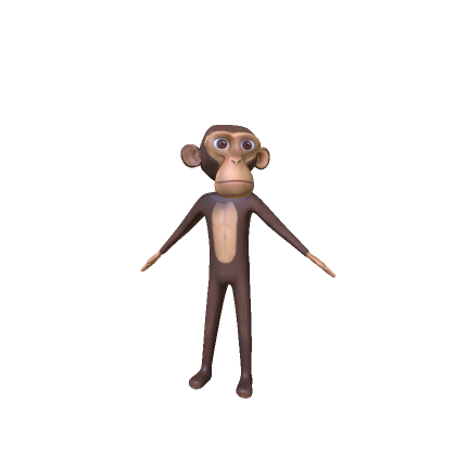Cartoon Monkey Funny Meme Animal