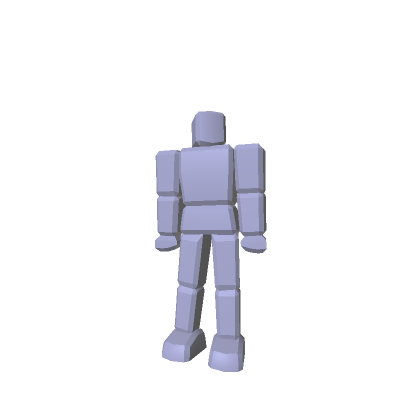 Blocky Mannequin (Colorable)