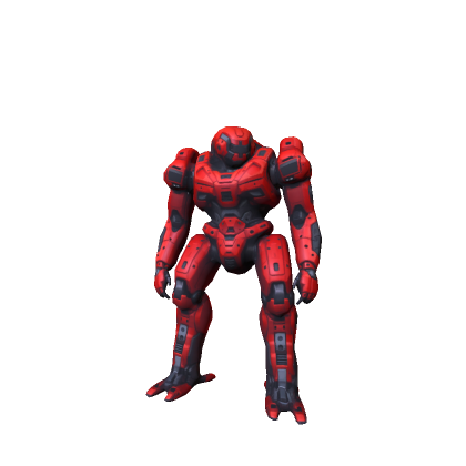 Red Robot Mech