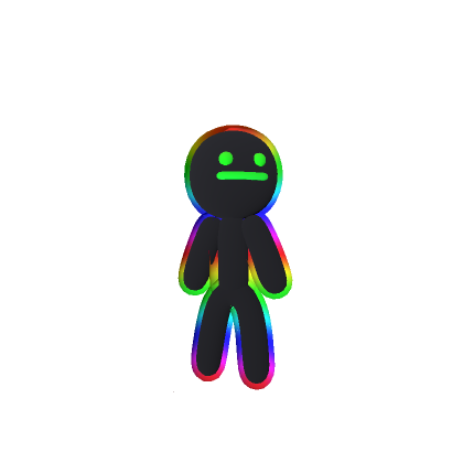 Mini Rainbow Stickman