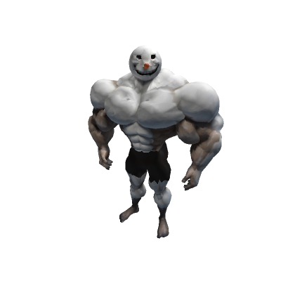 Muscle Snowman - Roblox