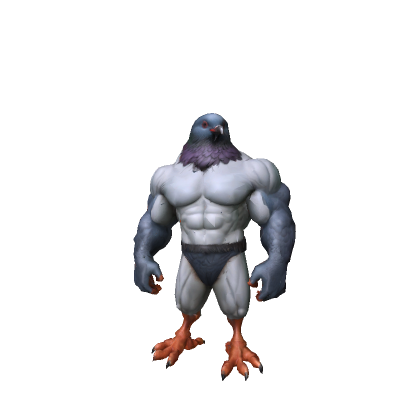 Sigma Buff Pigeon Funny Meme Troll Animal