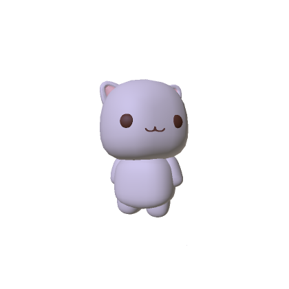 Mini gato de peluche