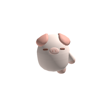 Cute Mini Pig Plushie - Roblox