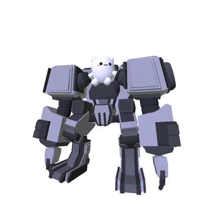 Kawaii Mech Cat [Recolorable]