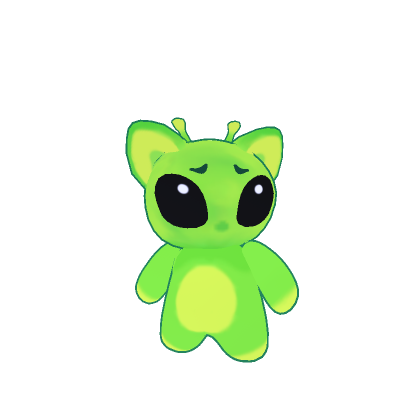 Alien Glorp Cat