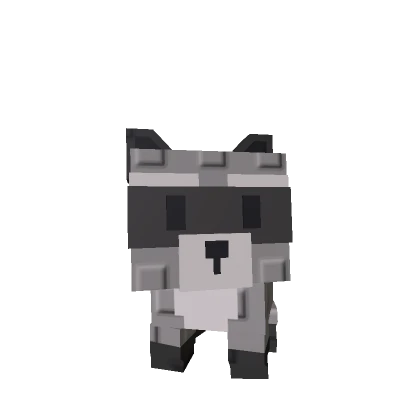 Ladrón de mini mapache clásico (cultiva un jardín)