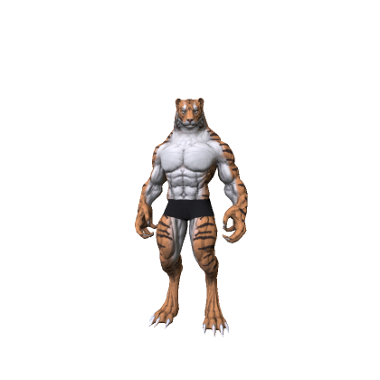 Strong Tiger Humanoid