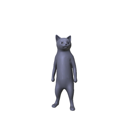 Cute Baby Grey Cat