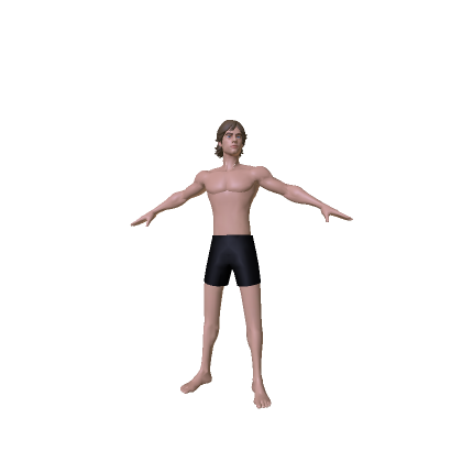 Luke Skywalker Star Wars Set - Body 1/3