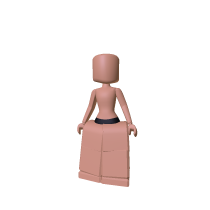 Woman Blocky Doll