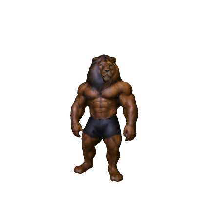 Very Buff Lion