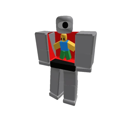Recolorable Red Outline Noob - Roblox
