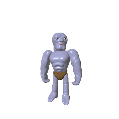 Handsome SquidMan (Recolorable)