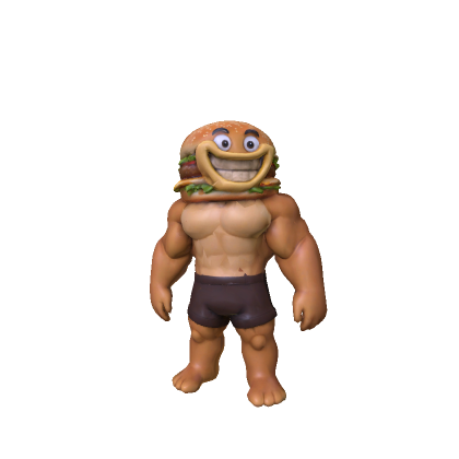 Burger Muscle Monster