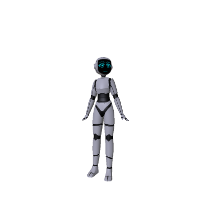 Cute Robot Girl Doll Lumi