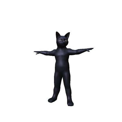 Standing Cute Cat Funny Meme Troll Animal