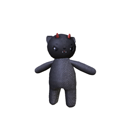 HALLOWEEN Demon Cat Plushie