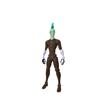 The green alien
