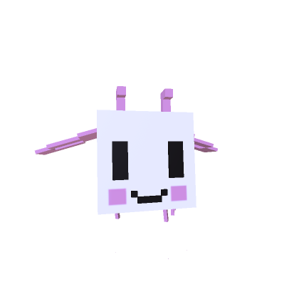 Blocky Pink Bee