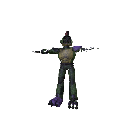 Withered Glamrock monty