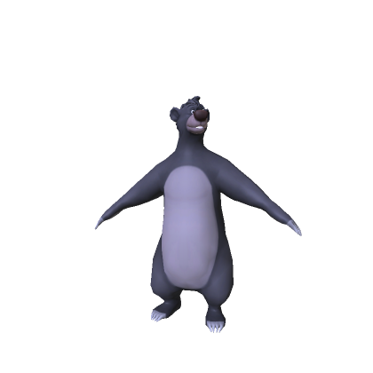 Goofy Baloo The Bear