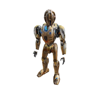 Robot Mech Dorado - Roblox