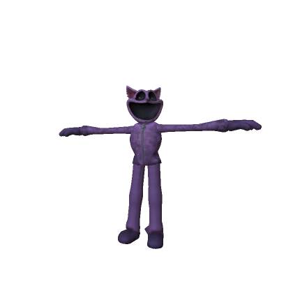 Realistic Purple Cat