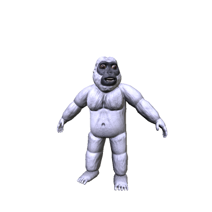 AI Yeti Monkey