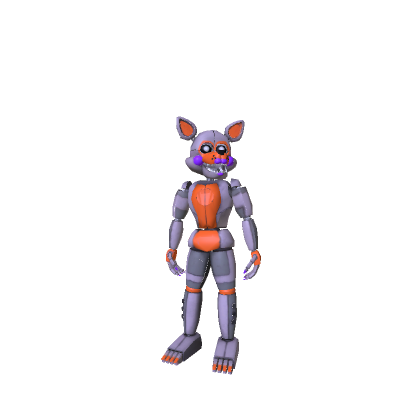 Orange Robotic Fox Lolbit