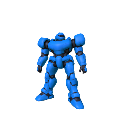 Blue Robot