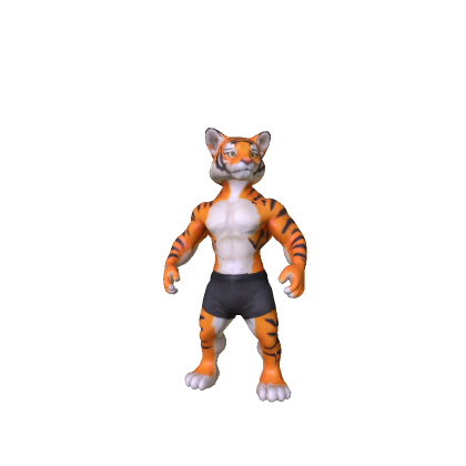 Sigma Cartoon Tiger Funny Meme Troll Animal