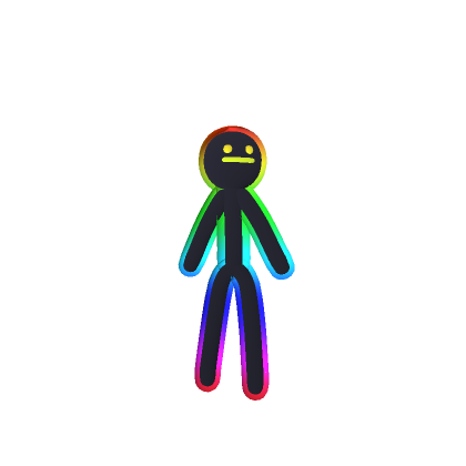 Rainbow Stickman Inverse v2