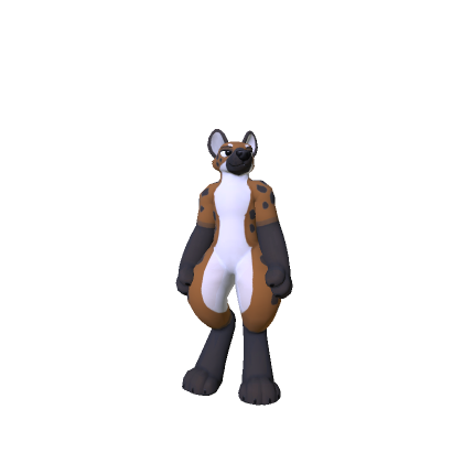 Colorable Hyena Avatar