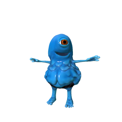 Blue Alien Blob (Meme)