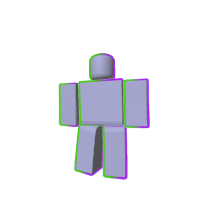 Blocky Cyber Man