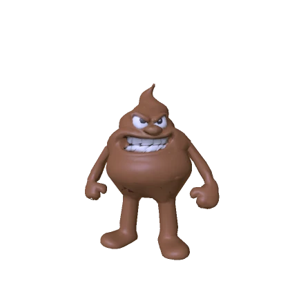 el gran poderoso monstruo poo
