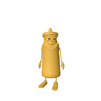 Freaky Mustard Man