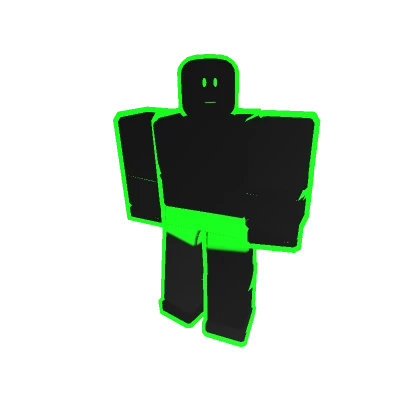 Cartoony Green Void Outline - Roblox