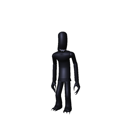 Recolorable Black Monster Entity